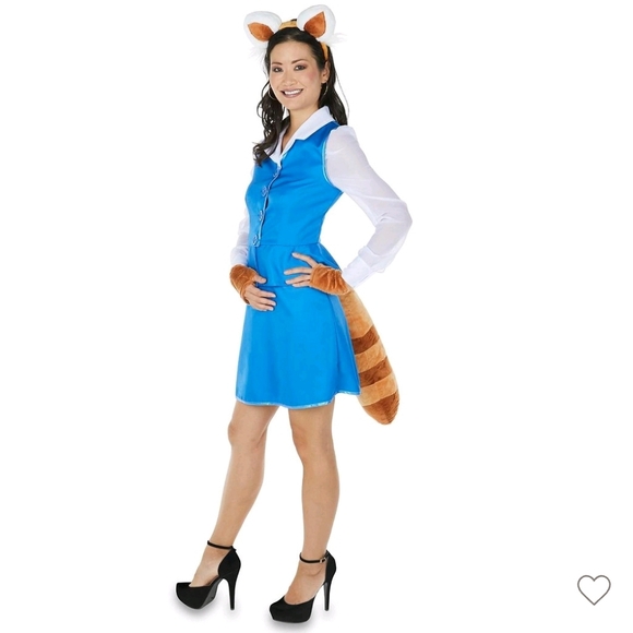 Sanrio | Skirts | Nwt New Sanrio Aggretsuko Adult Costume Cosplay Set ...